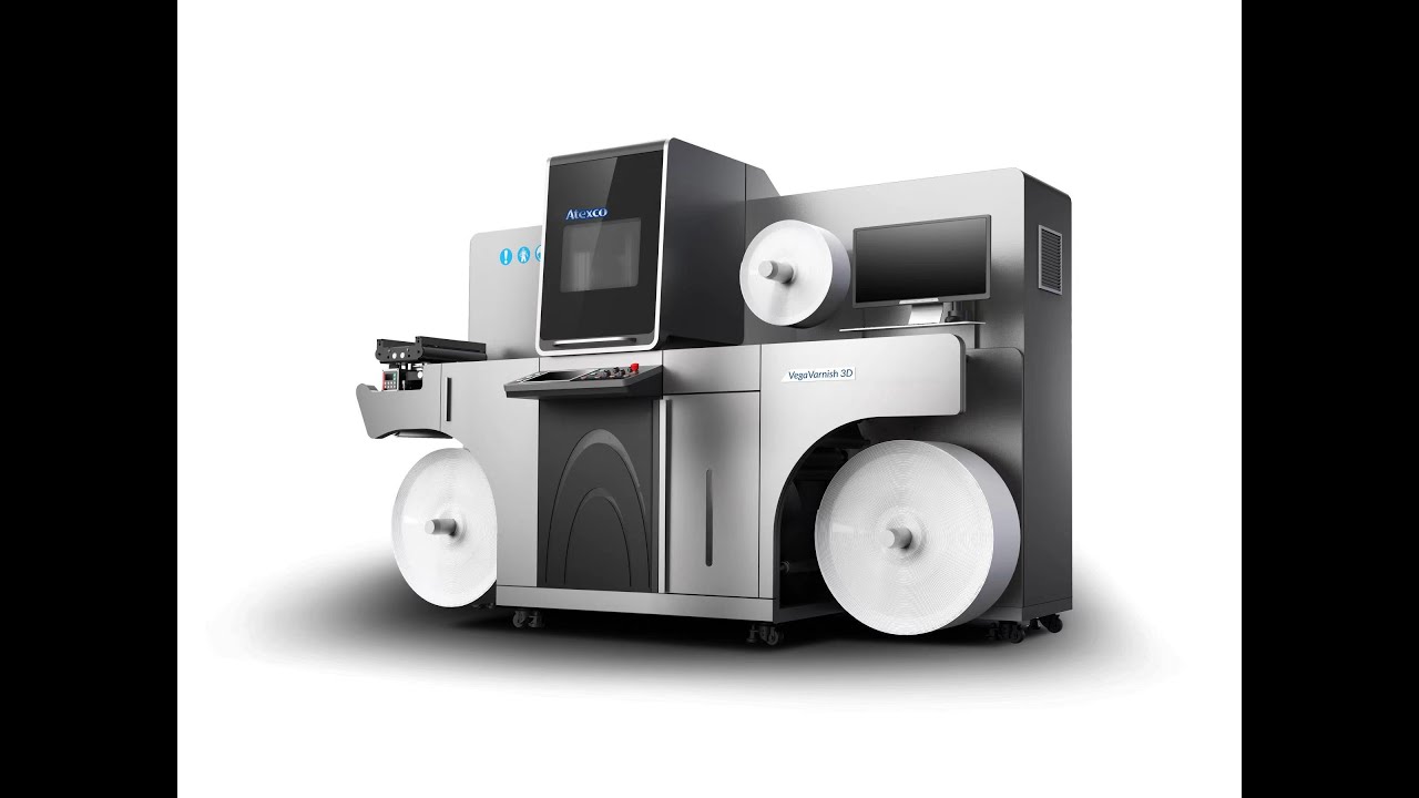 Vega Varnish 3D Digital multifunctional Printer (English subtitle ...