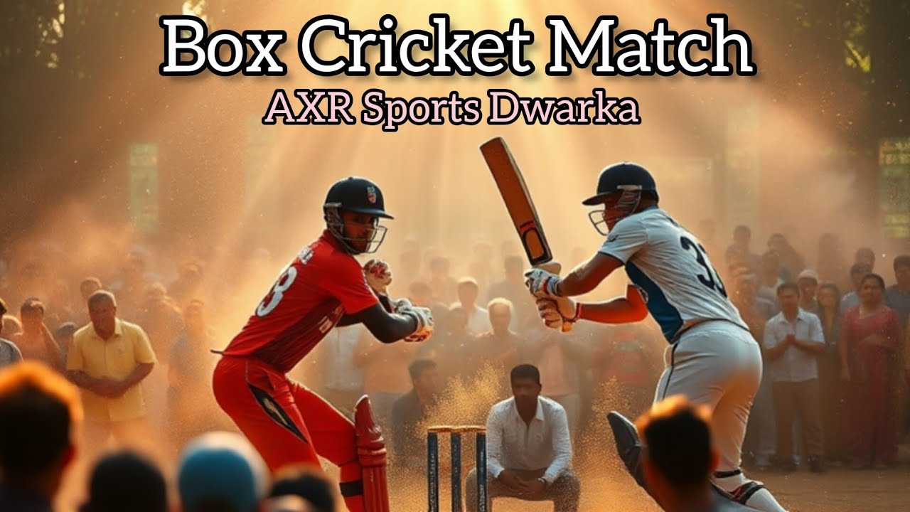 "Thrilling Night Box Cricket Match at AXR Sports Dwarka Sector 7" # ...