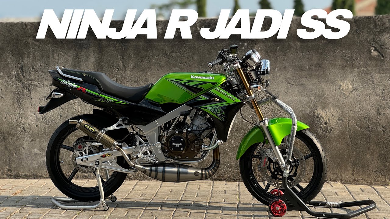 RESTORASI NINJA R JADI SS PART BAWA SENDIRI || BADAS GARAGE - YouTube