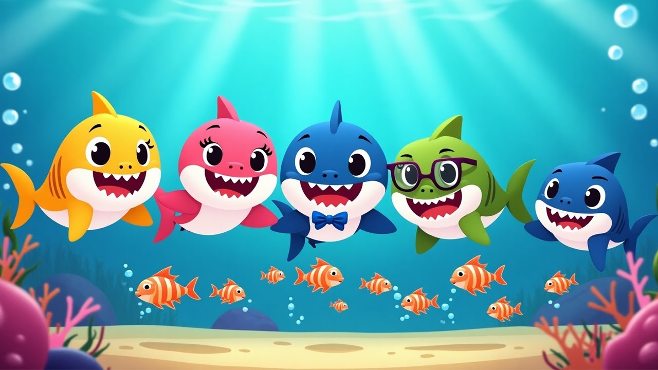 Baby Shark con Ritmo y Letra 🐬 Canción Popular para Niños - YouTube