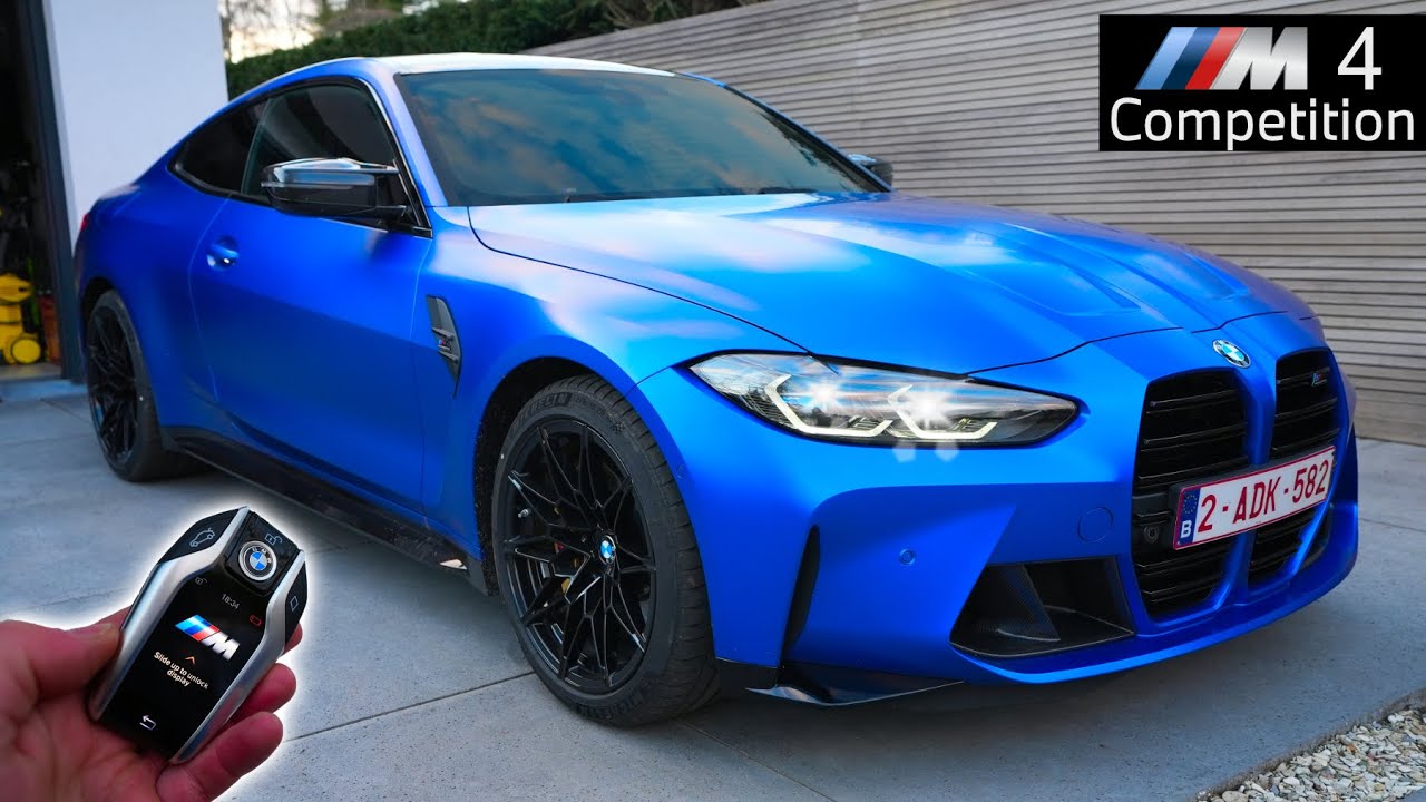 2021 BMW M4 Competition (510HP) Visual Car Review - Cold Start + Launch ...