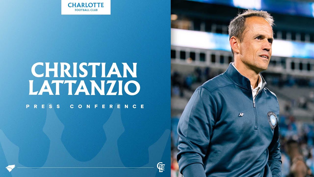 Christian Lattanzio Press Conference | Charlotte FC vs Columbus Crew ...