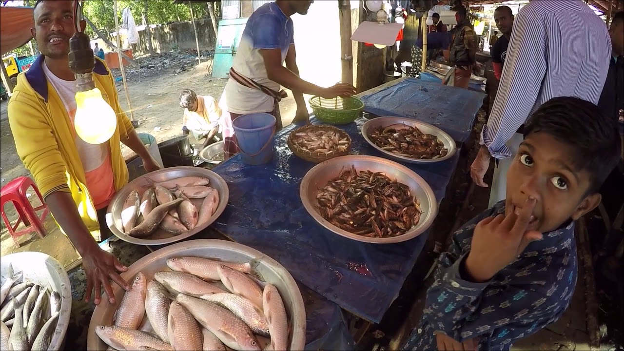 Bairagi (Boiragi) Bazar - Fish Market || Beanibazar Sylhet, Bangladesh ...