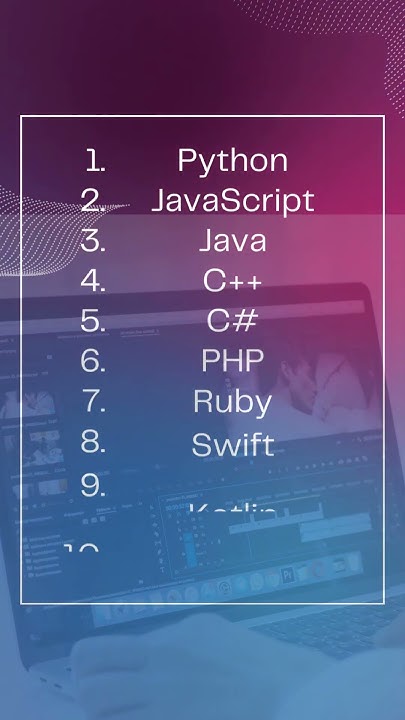 Top 10 Programming Languages Youtubeshorts Viral Programming Youtube Python Java