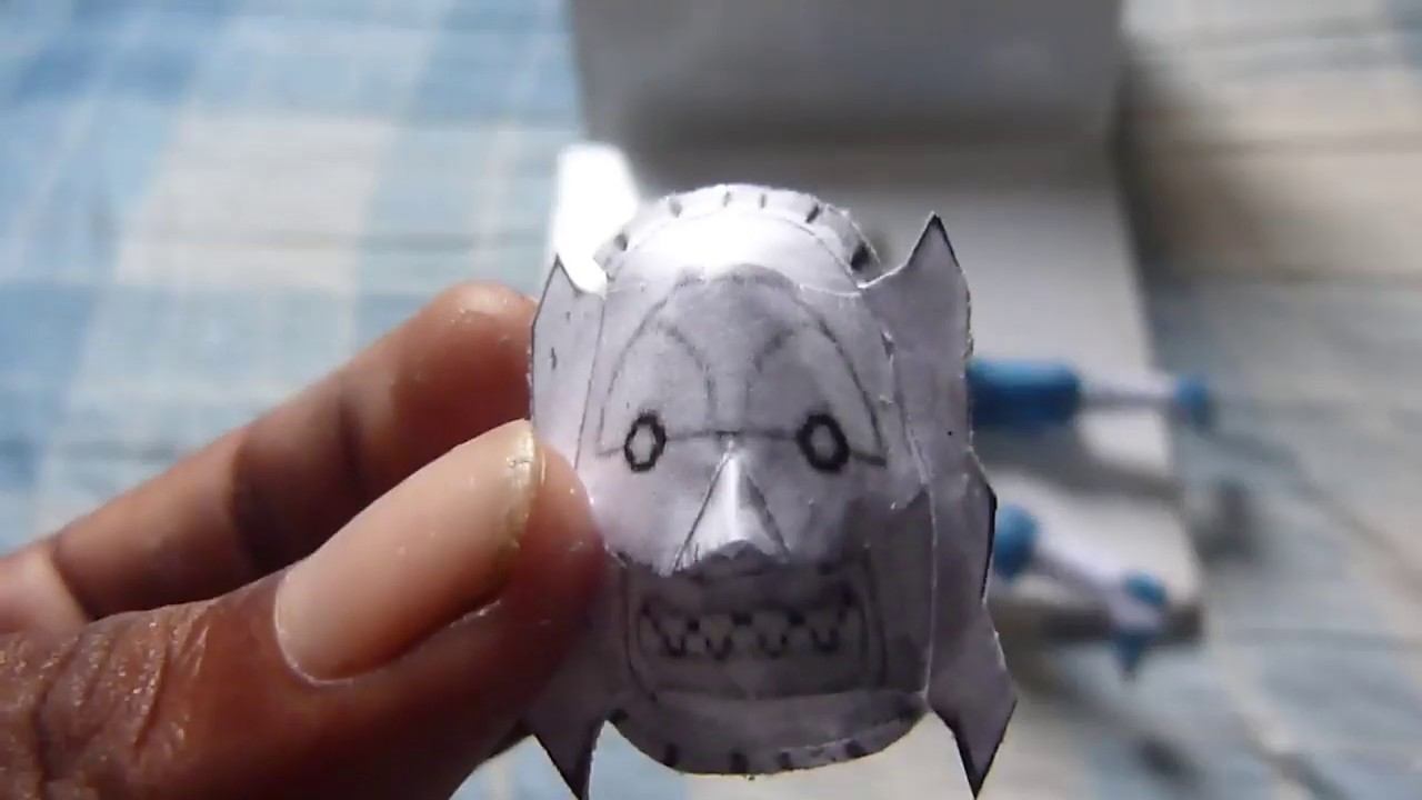 REALIZANDO EN PAPERCRAFT KAKUZU AKATSUKI - YouTube