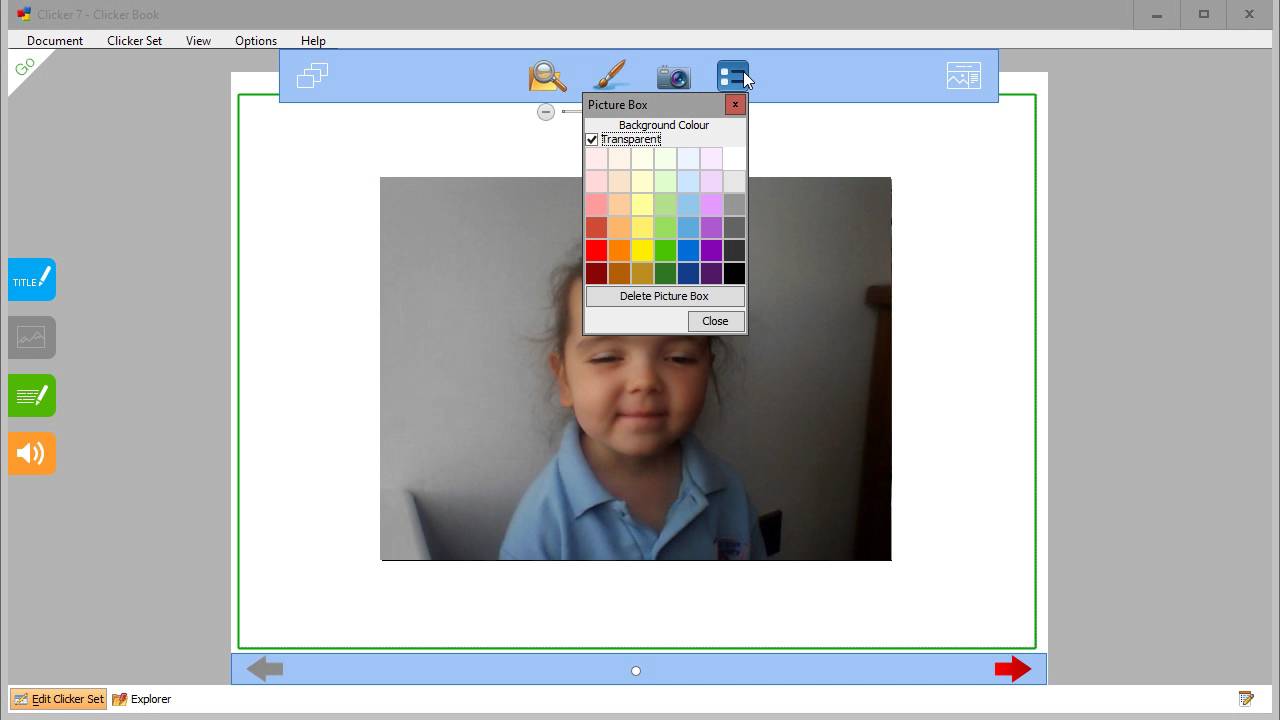 Clicker Books: How to add a picture to a Clicker Book - YouTube