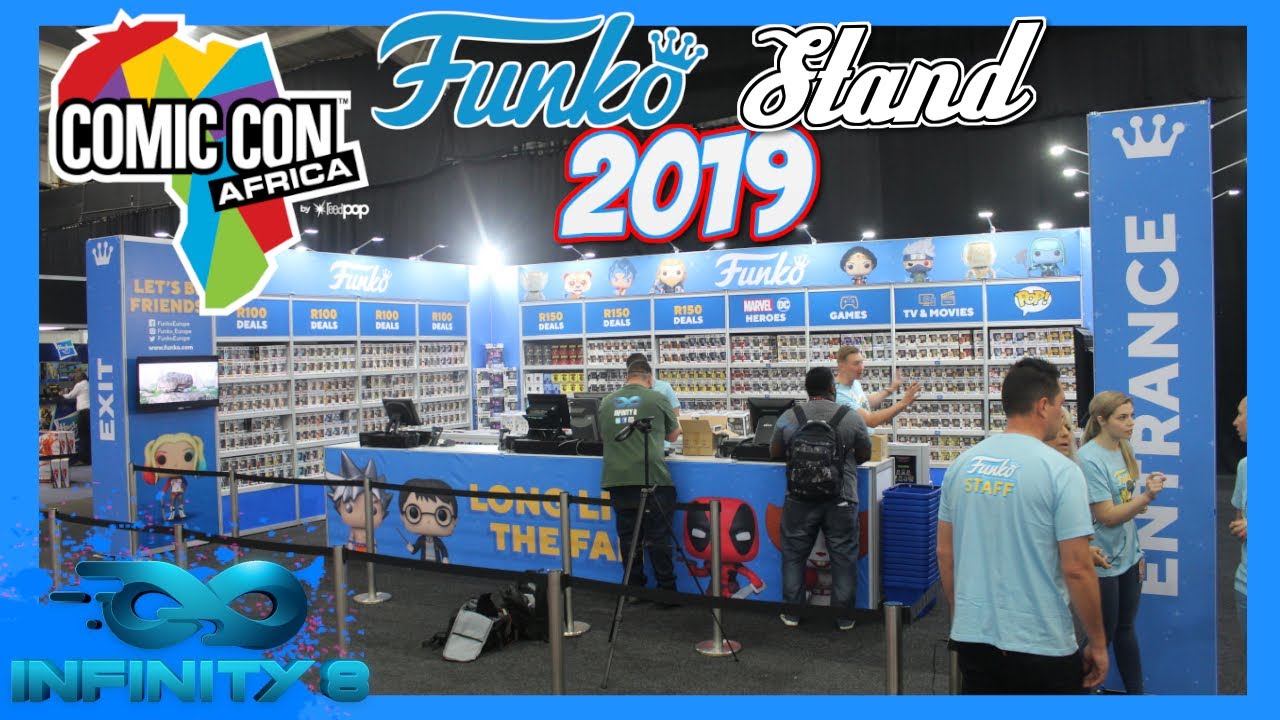 FUNKO STAND AT COMIC CON AFRICA 2019 - YouTube