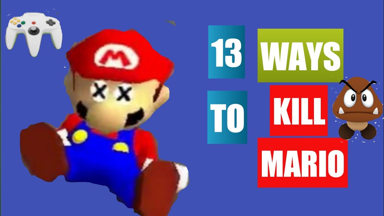 13 WAYS TO KILL MARIO - YouTube