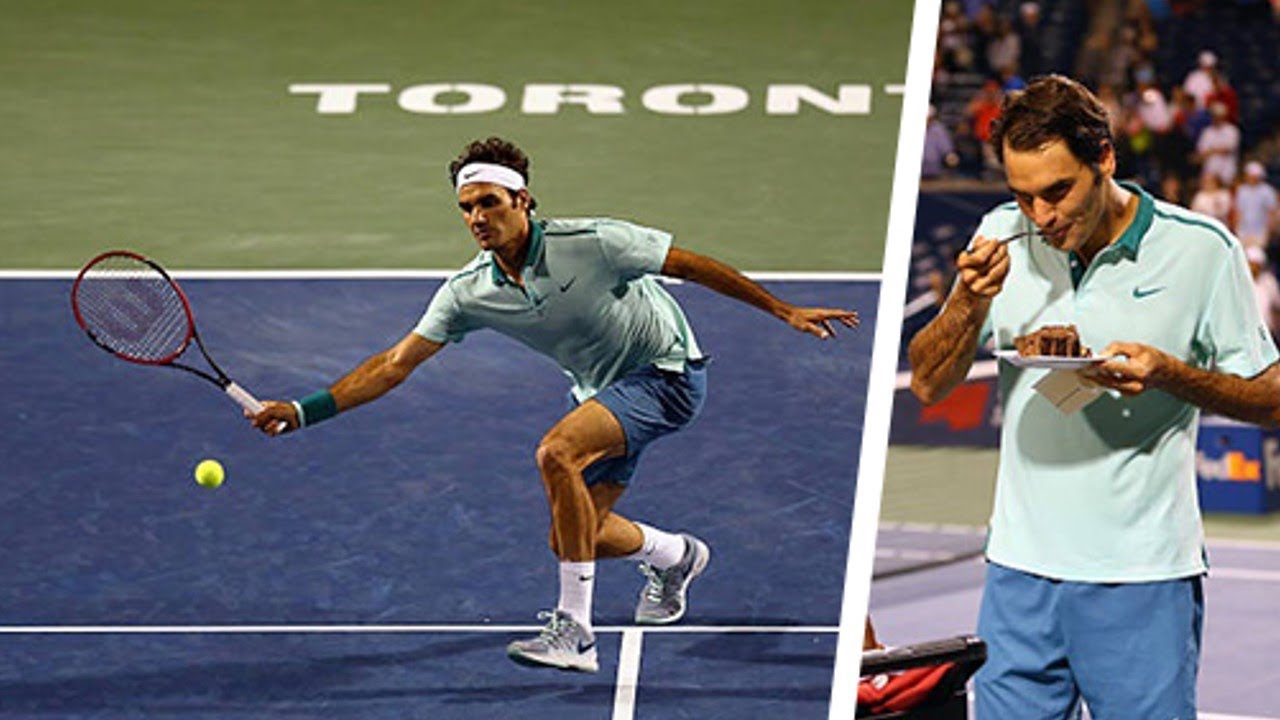 The Day Roger Federer Produced World Class Tennis on his Birthday - YouTube