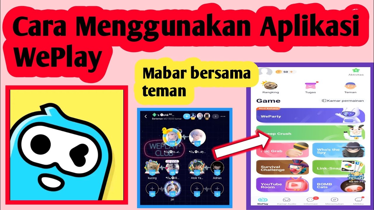 Cara Menggunakan Aplikasi Weplay | Cara Pakai Aplikasi Weplay - YouTube