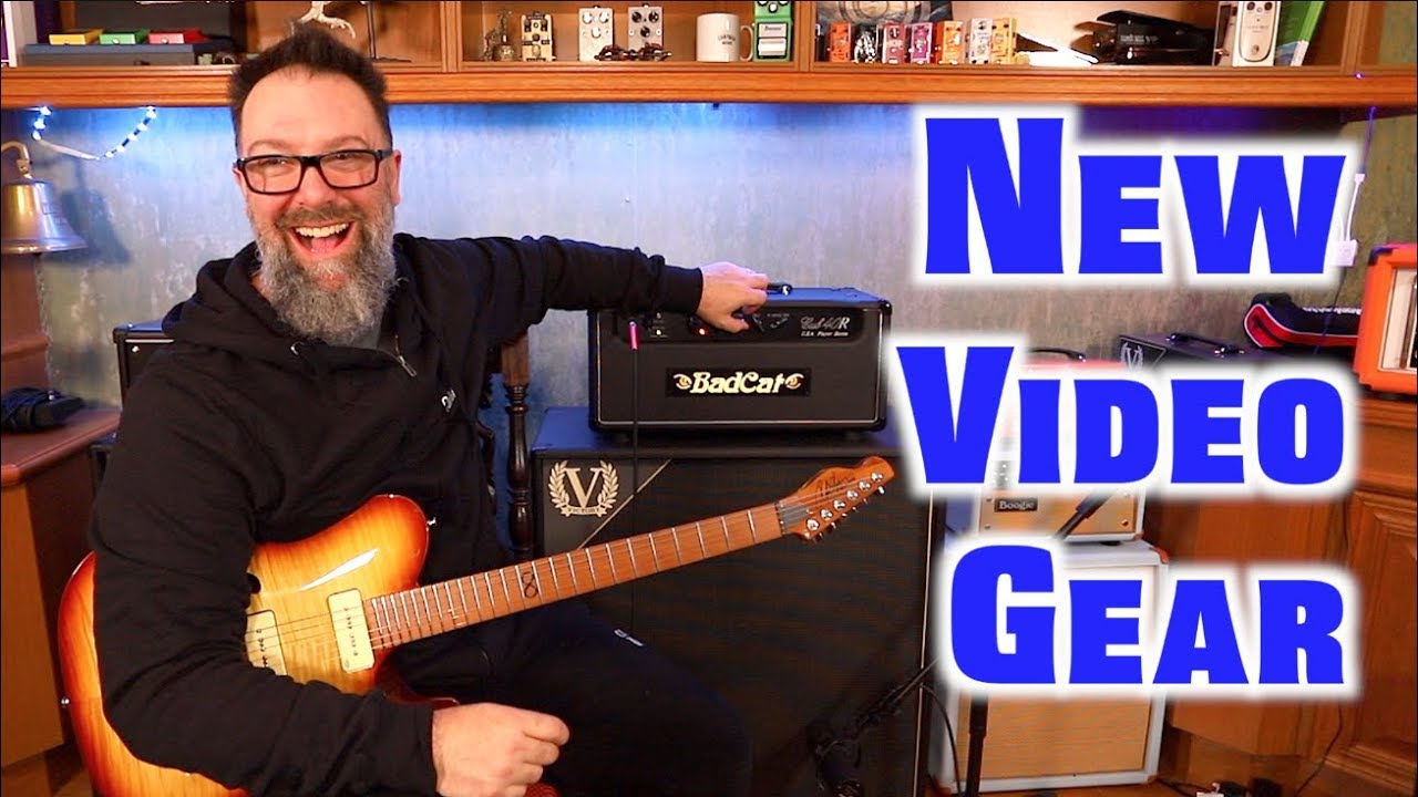 My New Camera & Lighting Rig - Gear tour & Bad Cat gain tones - YouTube