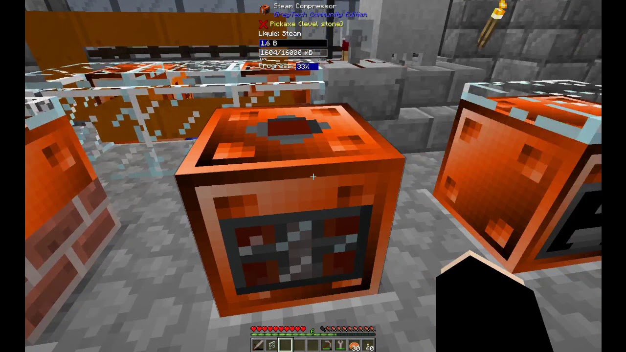 Minecraft - GregBlock - 08 - Preparing for Pressure - YouTube