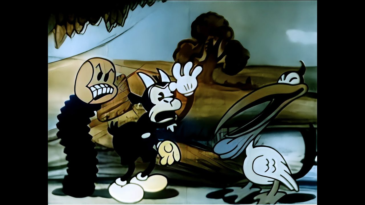 "Goofy Goat" 1931 Color Sound Cartoon - In Multicolor - RCA Photophone ...