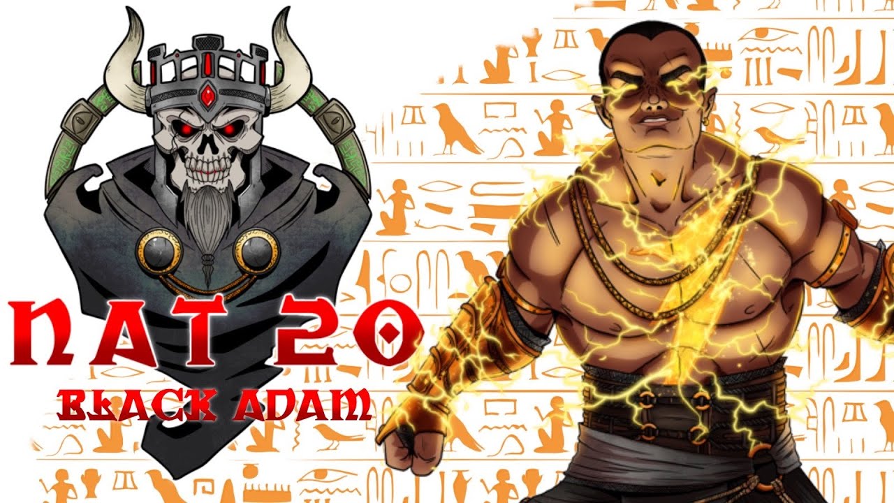 DnD Character Redesign| Black Adam - YouTube