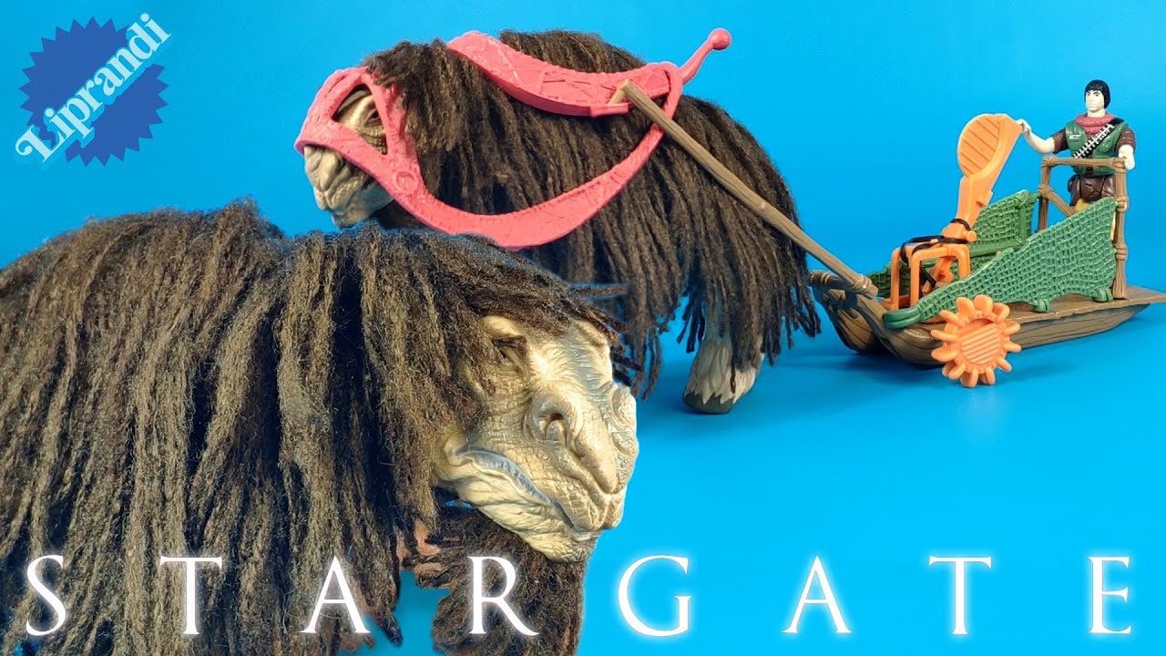 STARGATE IL BESTIALE MASTADGE - HASBRO 1994 - BACK THEN VINTAGE REVIEW ...