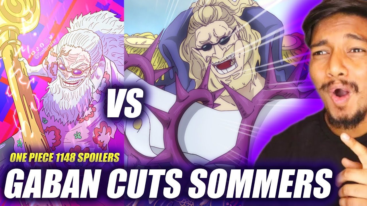 Gaban Cuts Sommers Hand!💀 | Gaban vs Sommers | One Piece Chapter 1148 ...