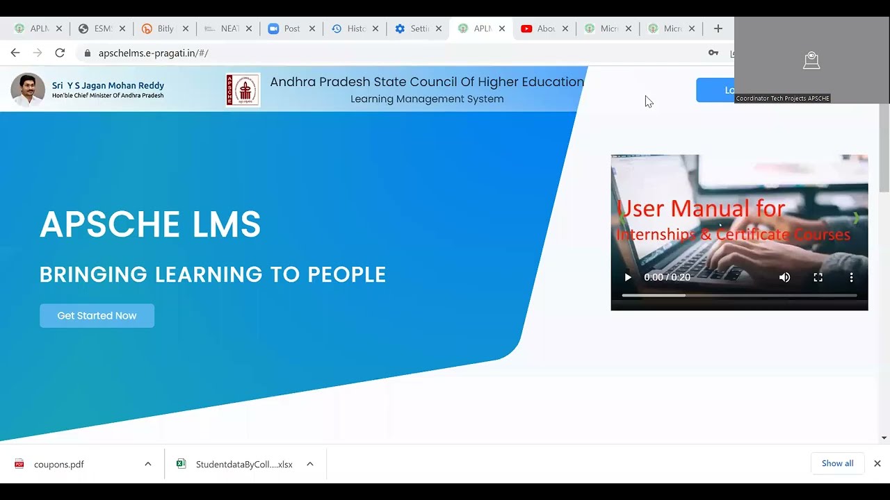 APSCHE - LMS - AICTE NEAT Coupons - YouTube