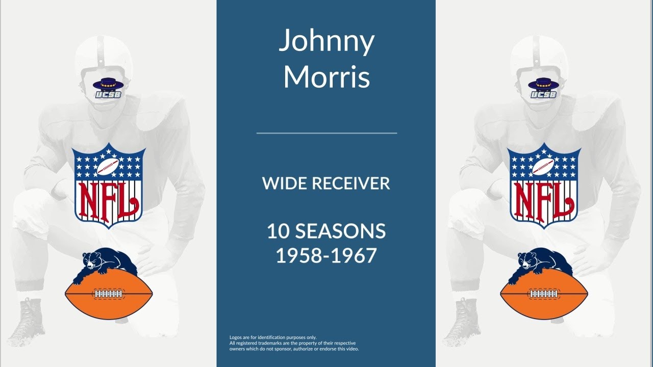Johnny Morris: Football Wide Receiver and Halfback - YouTube