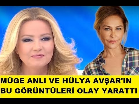 Müge Anlı ve Hülya Avşar' ın Şaşırtan Görüntüleri