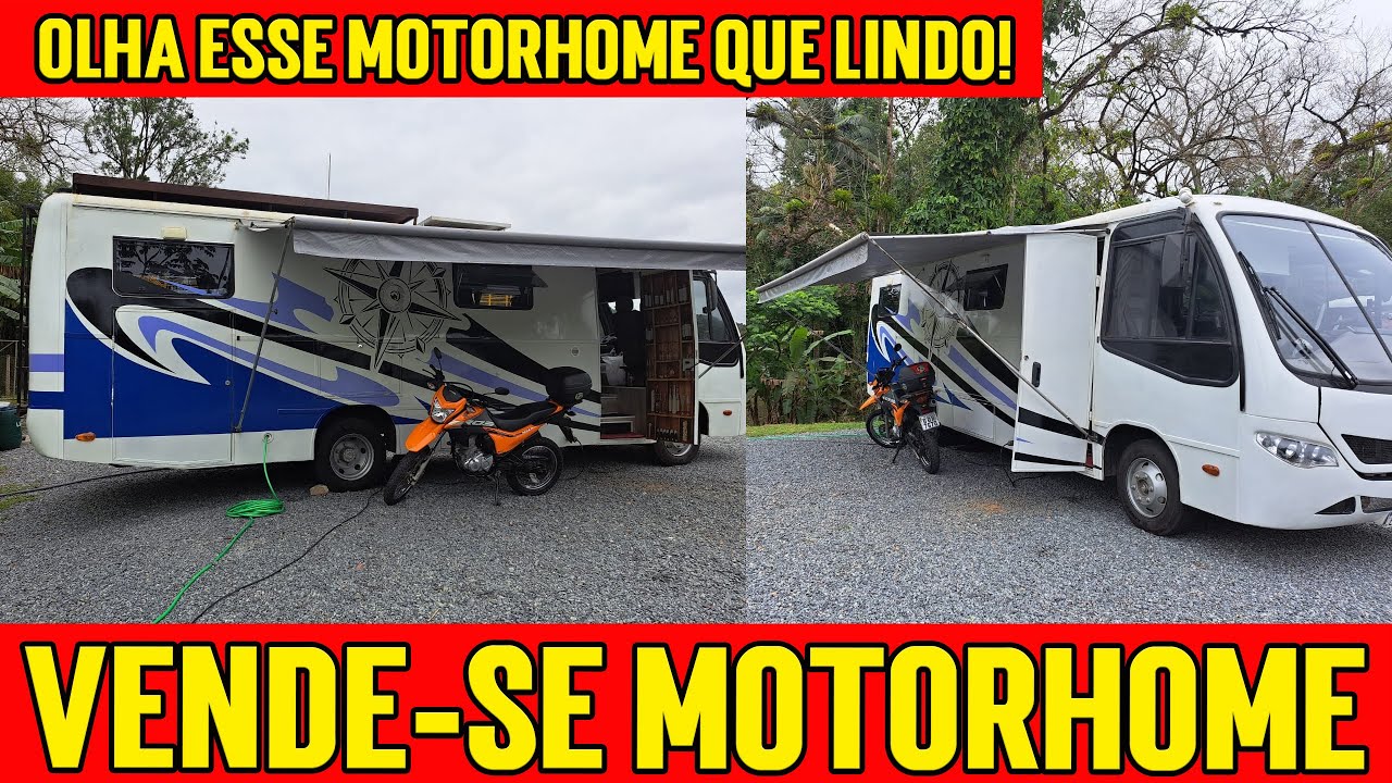 CNH B MOTORHOME MICRO ÔNIBUS À VENDA CASA 2022 COMPLETA COM BANHEIRO E ...