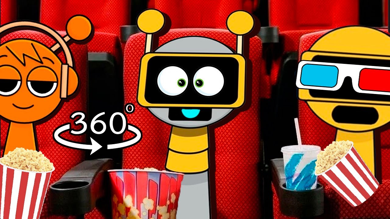 Fun Bot & Garnold (MOVIE NIGHT) Incredibox Sprunki Short in 360º VR ...