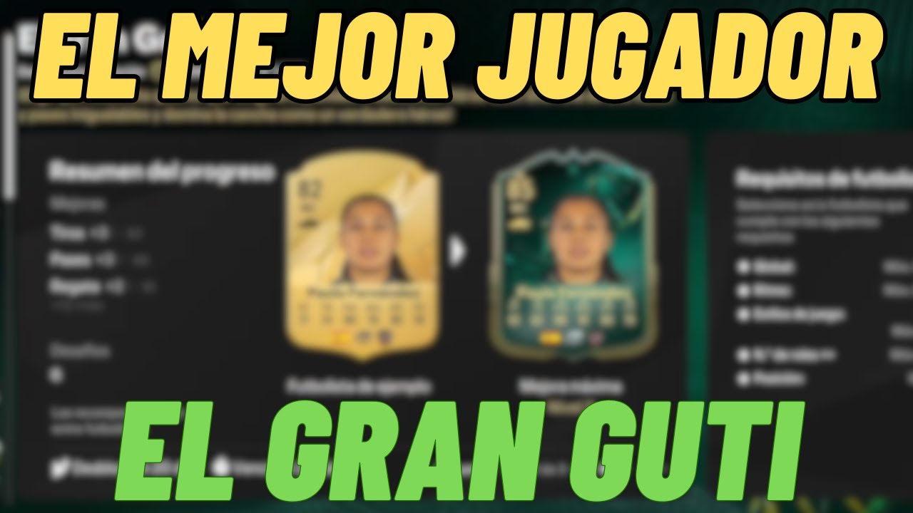 EL GRAN GUTI - EL MEJOR JUGADOR POSIBLE - GULLIT GANG l EA FC25 - YouTube
