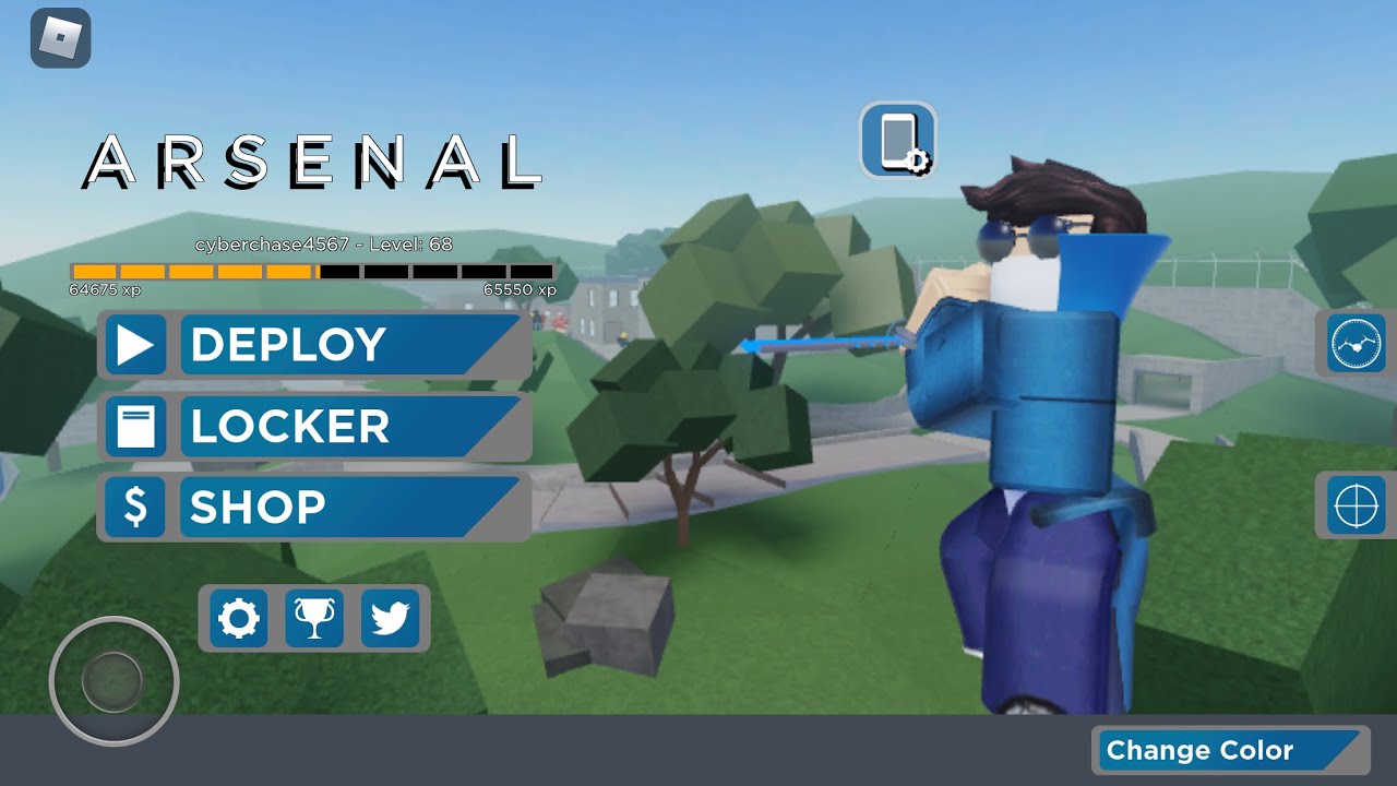 Arsenal gameplay #2 - ROBLOX - YouTube