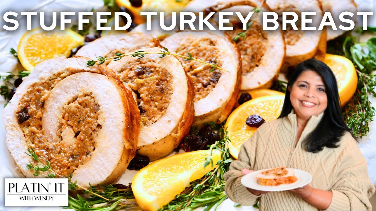The BEST Stuffed Turkey Breast | Turkey Breast Recipe - YouTube
