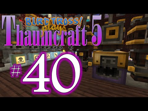 Minecraft Thaumcraft 5 #40 - Thaumium Essentia Smeltery - YouTube