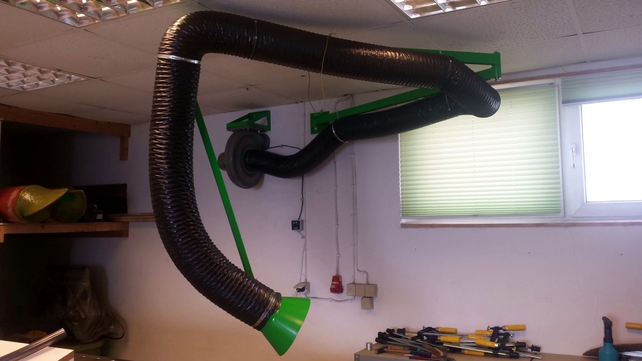 Schweißabsaugung einfach selber bauen Konrad-Engineering - YouTube