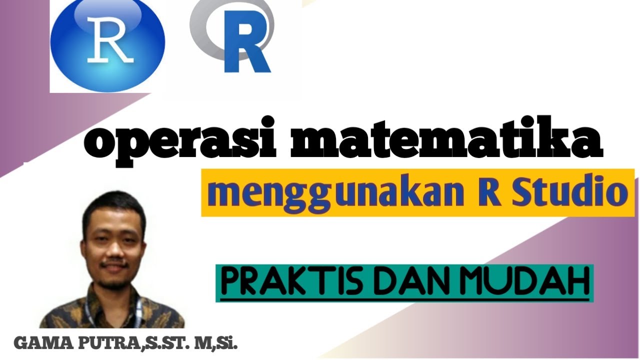 Operasi matematika menggunakan R - YouTube
