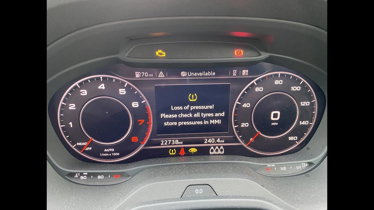 Reset Audi TPMS Light – Quick & Easy - YouTube
