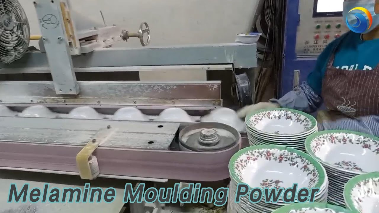 Food Grade Melamine Moulding Powder Customized Color High Purity - YouTube