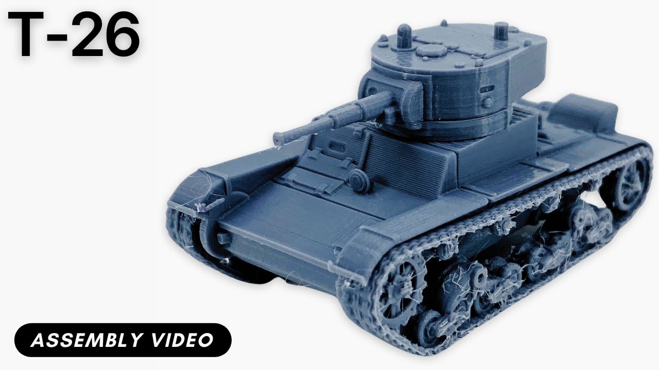 T-26 Assembly Video - YouTube