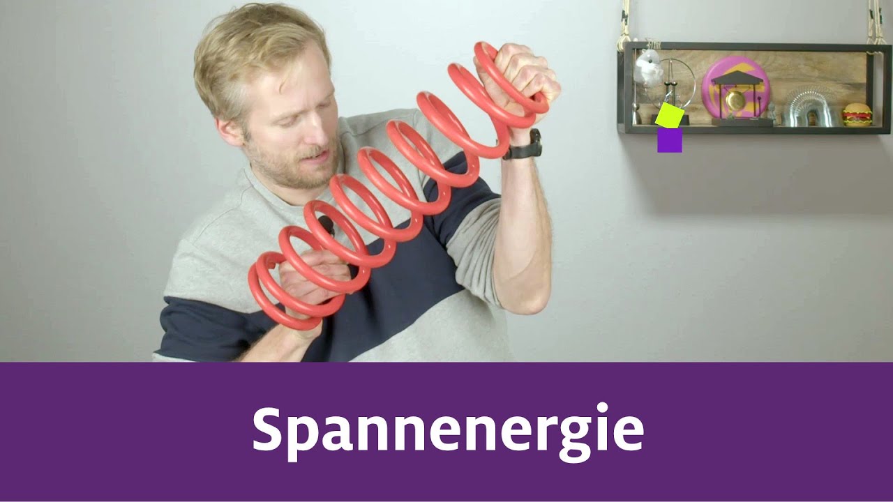 Spannenergie einer Feder - YouTube