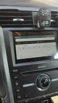 Mirrorlink w FORD SYNC2 - YouTube