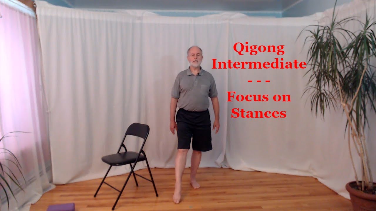 2020 Jul 13 Intermediate Qigong - Balance stances - YouTube