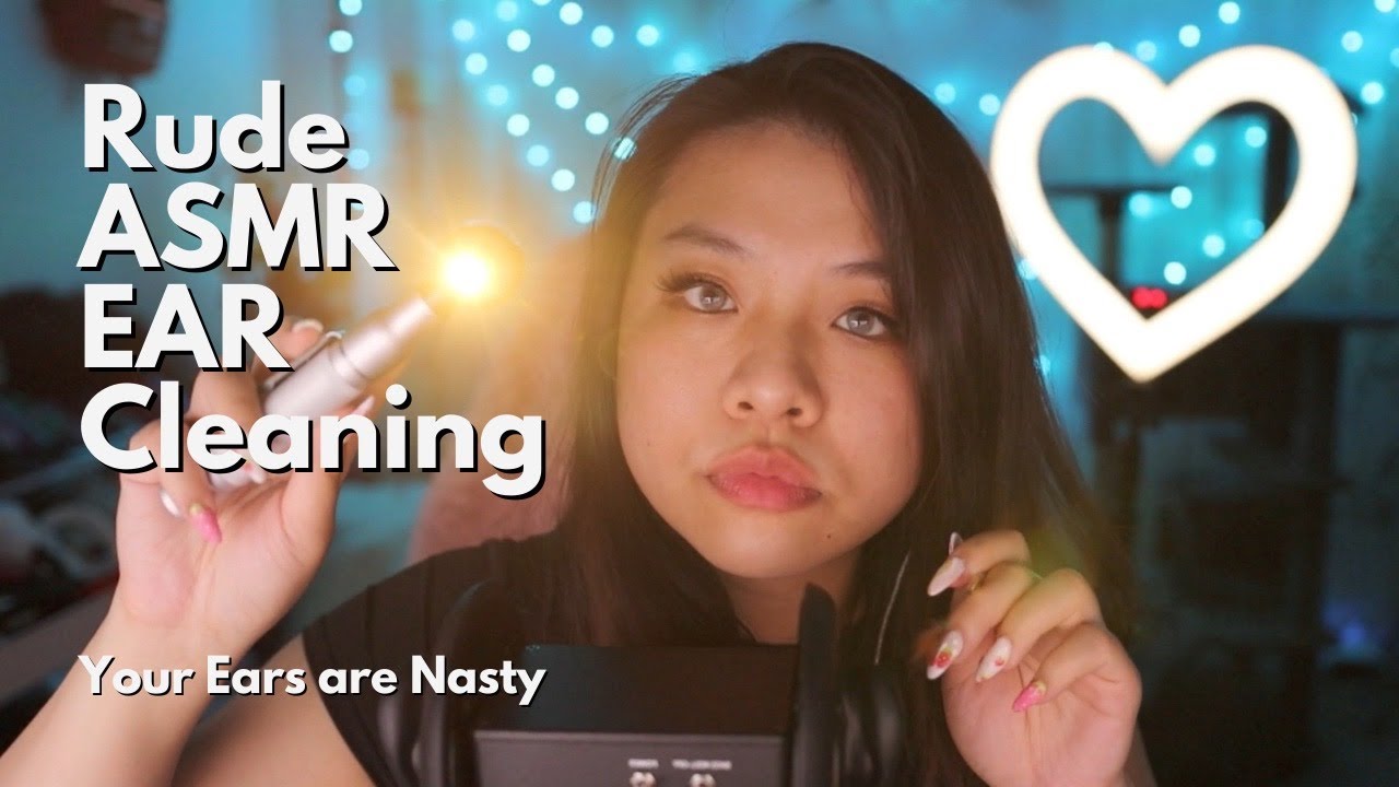 Ear Cleaning ASMR from a Rude “Doctor” - YouTube