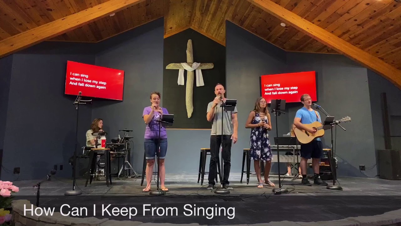 How Can I Keep From Singing (Key of C) - YouTube