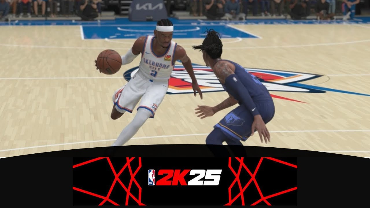 NBA 2K25 | OKC vs MEM | SGA vs Ja Morant | Realistic Highlights - YouTube