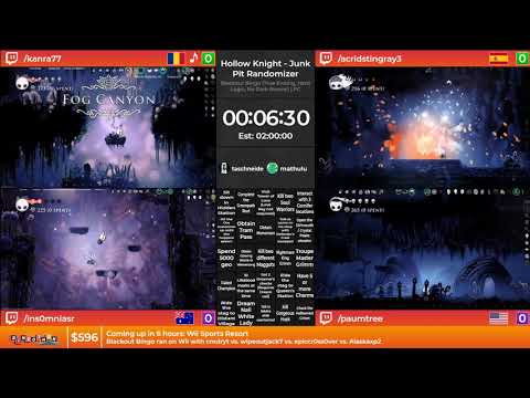 Bingothon Summer 2020: Hollow Knight Junk Pit Randomizer - Blackout ...