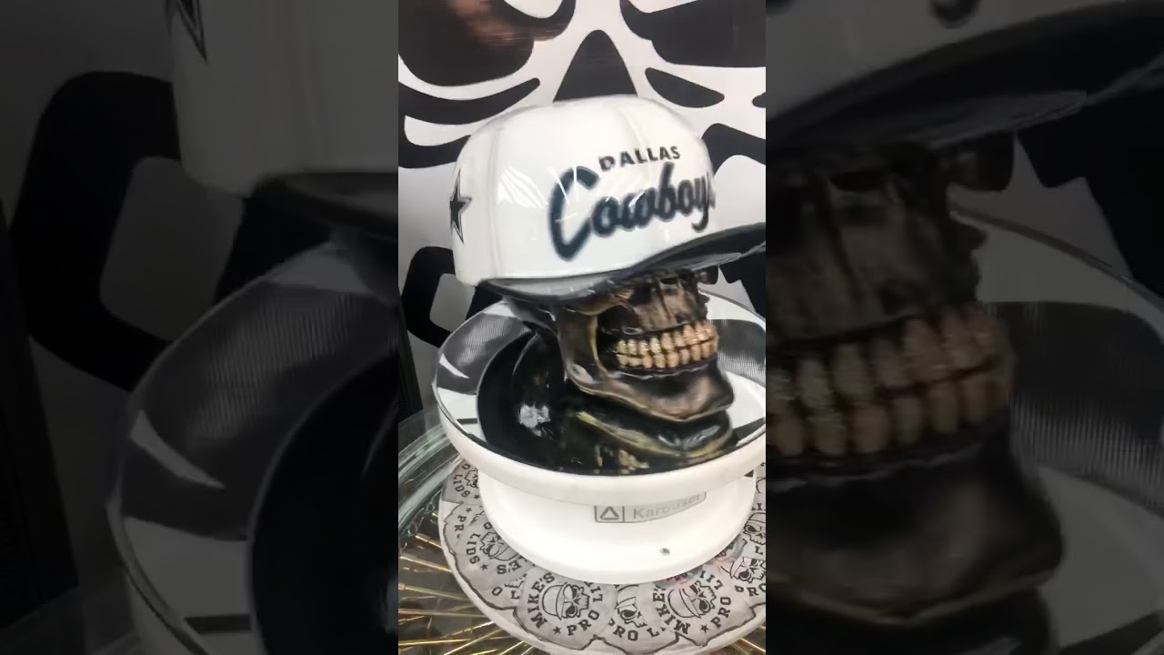 Mikes pro lids and my custom Dallas Cowboy helmet - YouTube