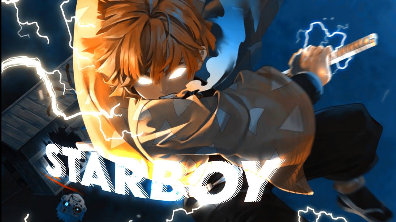 「Starboy X Stranger Things」Demon Slayer 「On Capcut」[ Amv/ Edit ] - YouTube