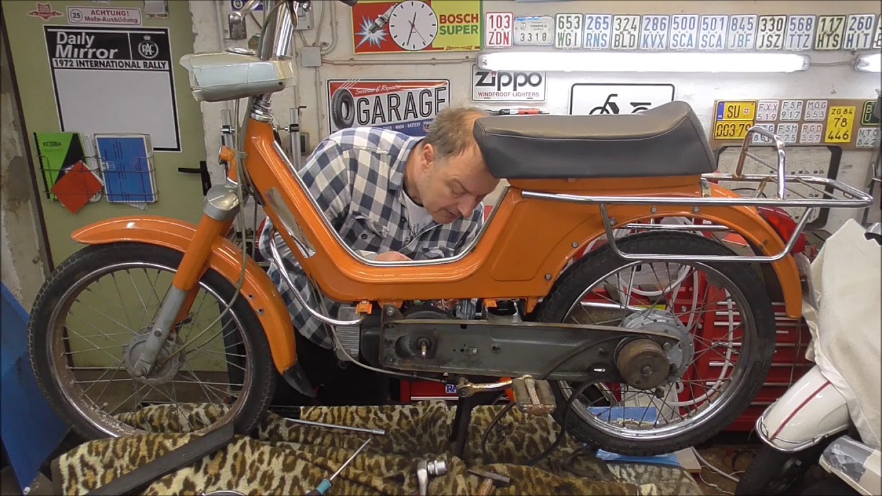 Piaggio Boxer Teil 3: Was klingelt da im Motor? - YouTube