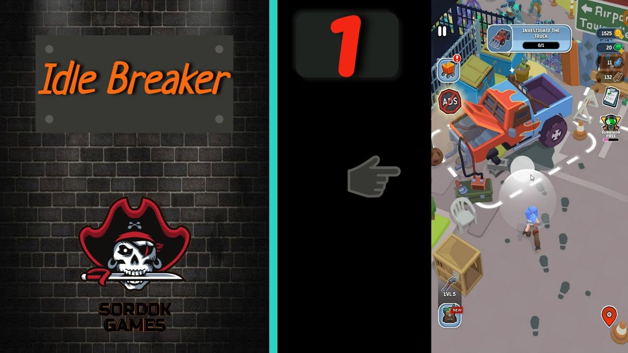 Idle Breaker Часть 1. Улучшаем инструмент. Начинаем восстанавливать ...