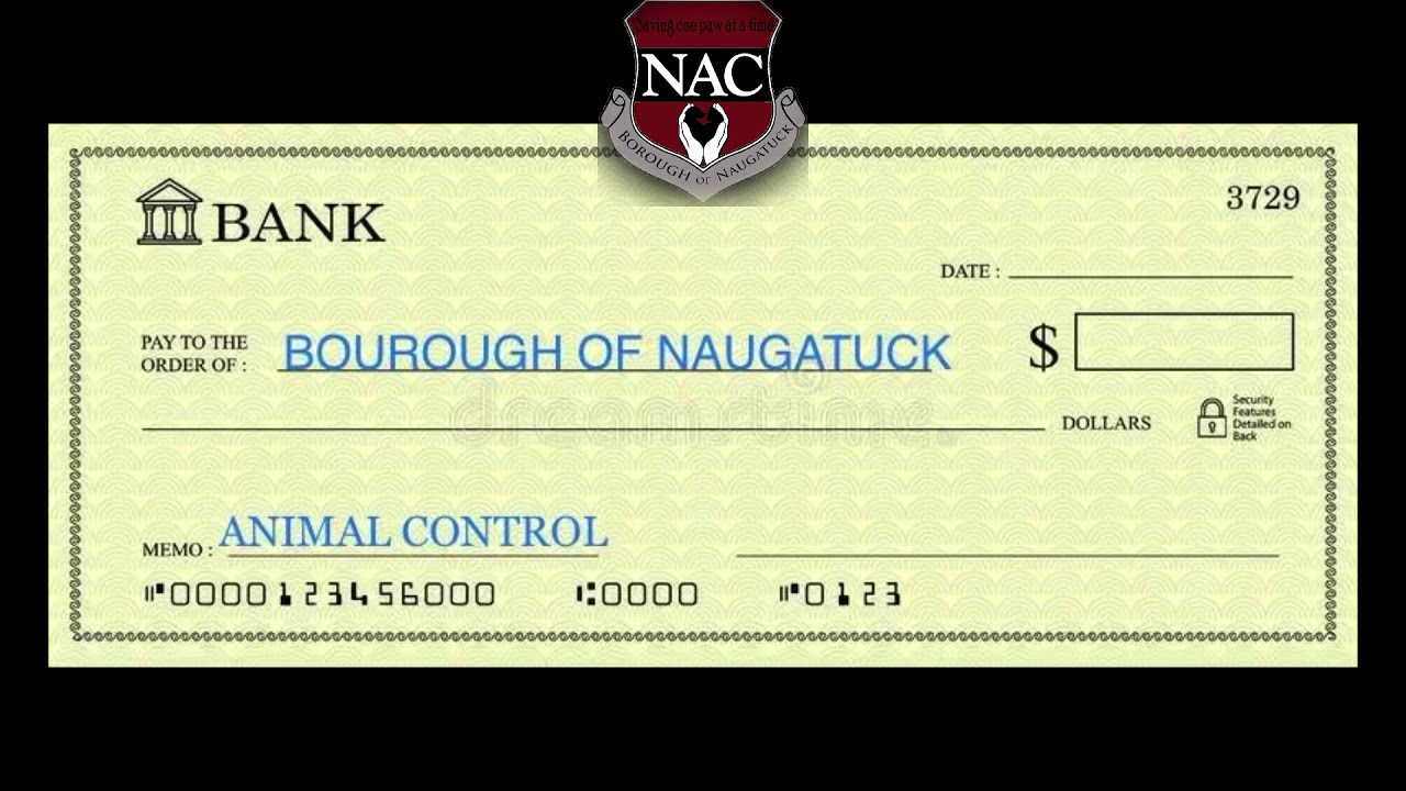 How to DONATE a CHECK to NAC - YouTube