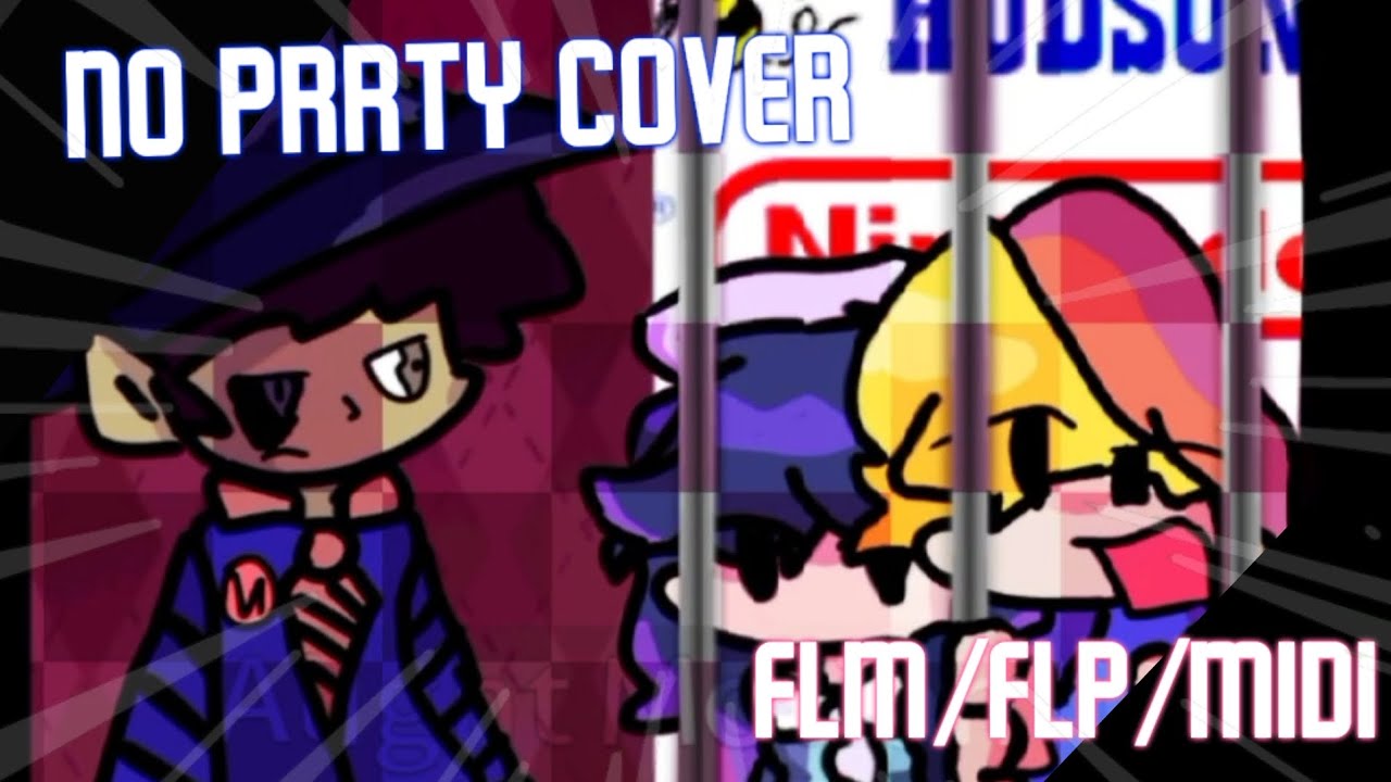 NO PARTY | FNF mario madness V2 Cover (FLM/FLP/MIDI) - YouTube