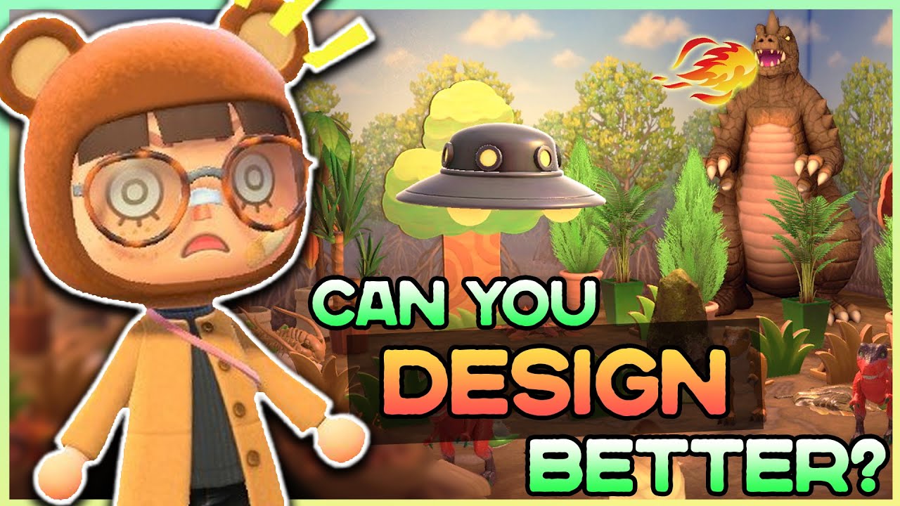 The ULTIMATE ACNH Design Challenge! Part 1 | Animal Crossing - YouTube