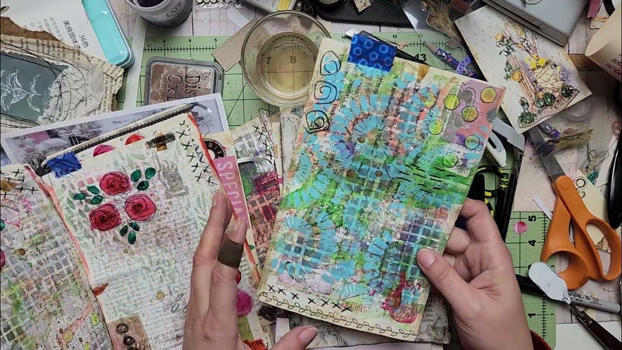 Beginners Junk Journal From Start To Finish. Part 22. - YouTube