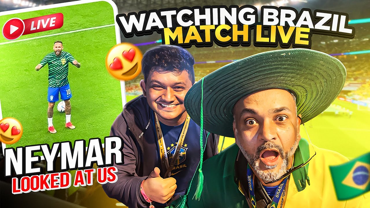 Watching Brazil Live | FIFA World Cup 2022 - YouTube